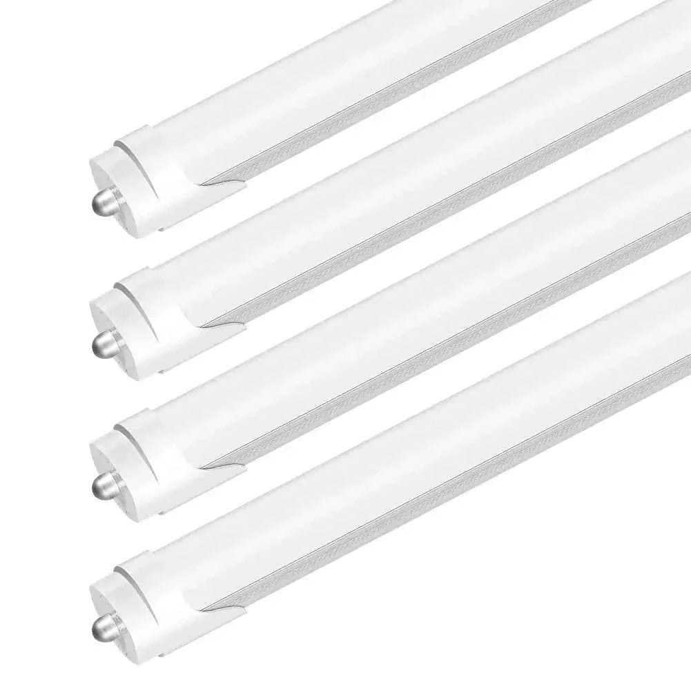 JESLED Single Row T8 Single Pin LED Bulbs 8FT 45W Frosted | Double ...
