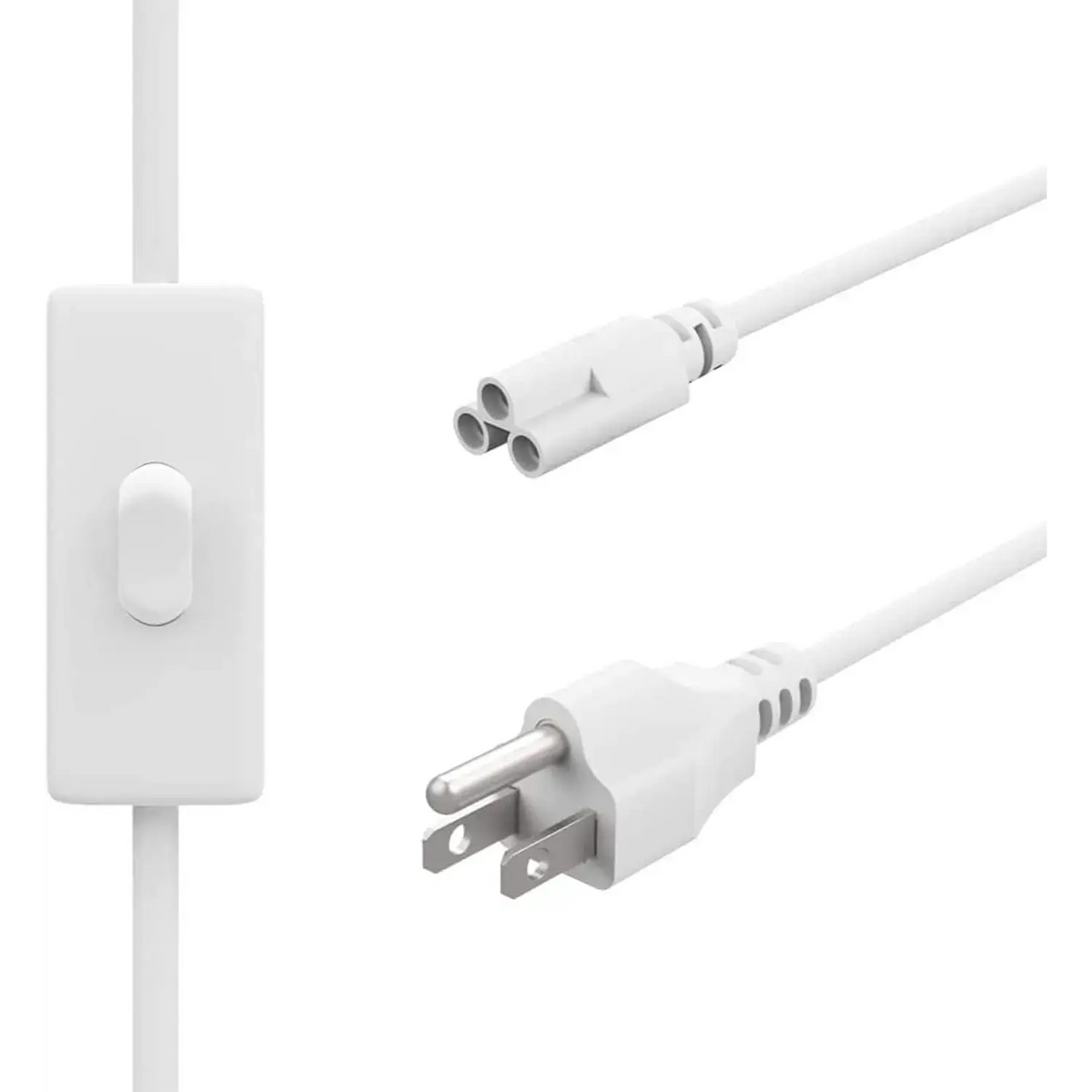 JESLED LED Tube Power 5FT Wire Cable With Switch 3 Prong Plug - JESLED ...