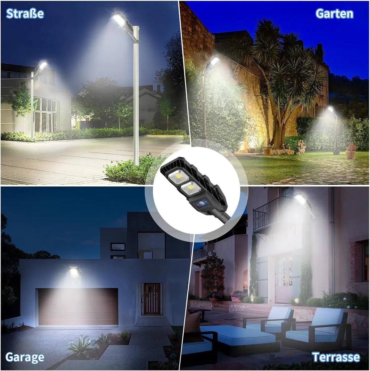 JESLED 90 LEDs 60W Solar Street Lights Outdoor Motion Sensor – JESLED ...