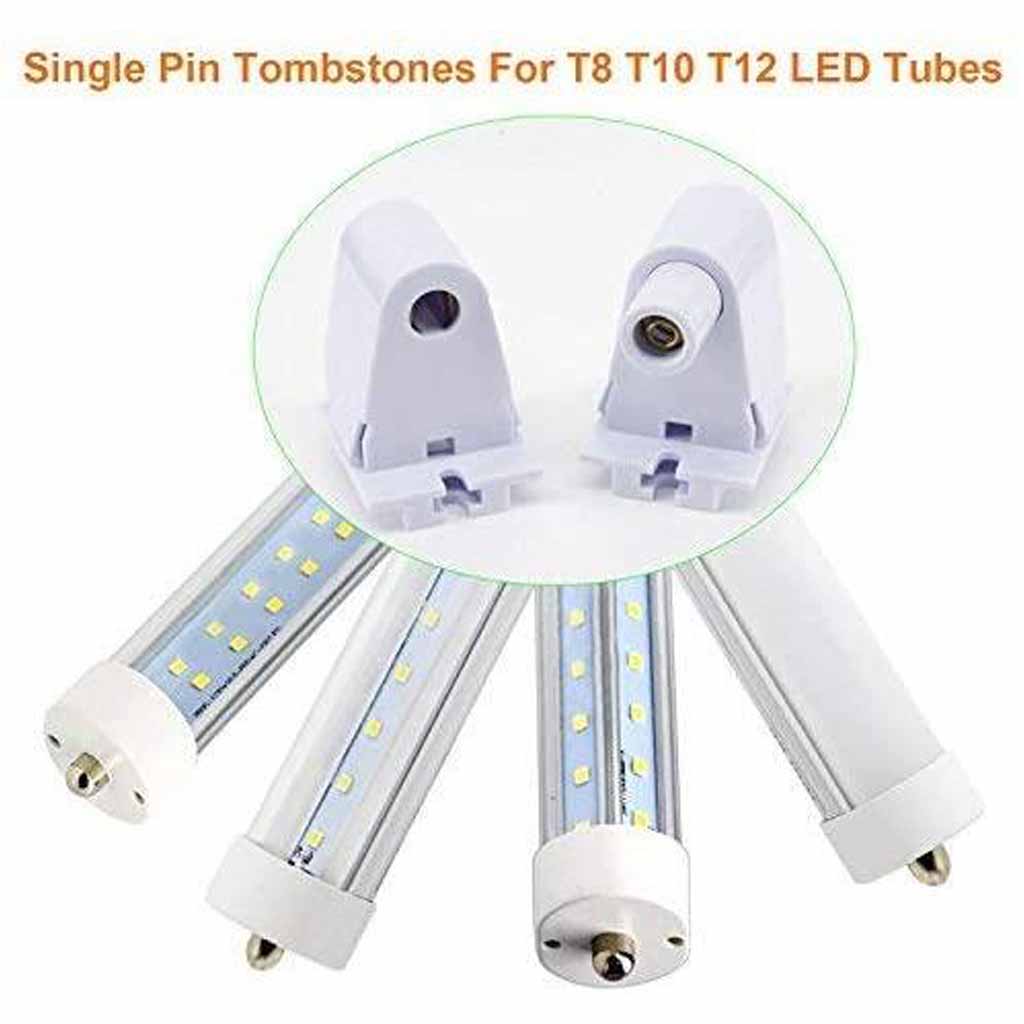 T8 Single Pin Tombstones Tombstone Base Socket 2 Pairs T8 Single Pin